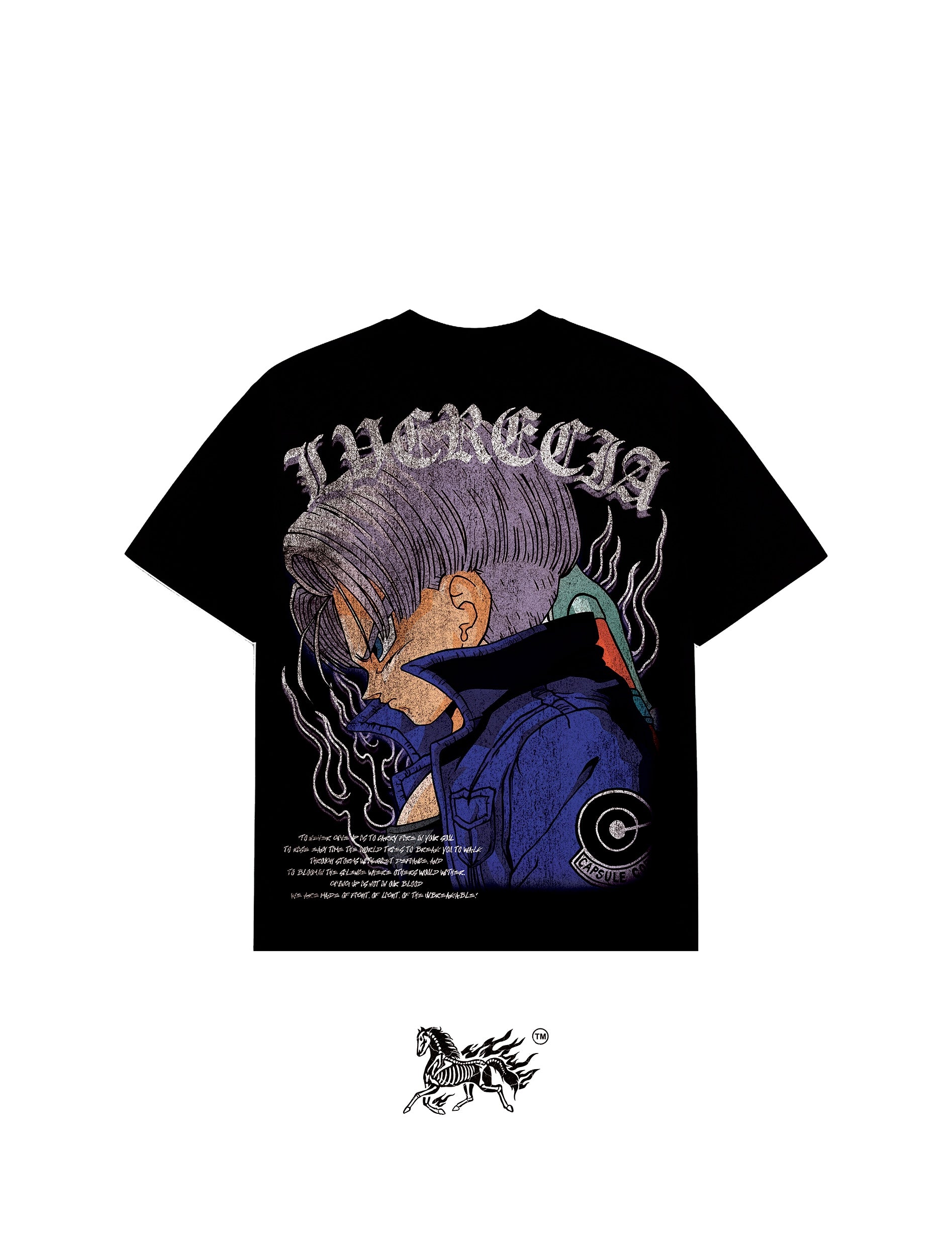 TRUNKS “PREMIUM" BLACK TEE – Lvcrecia